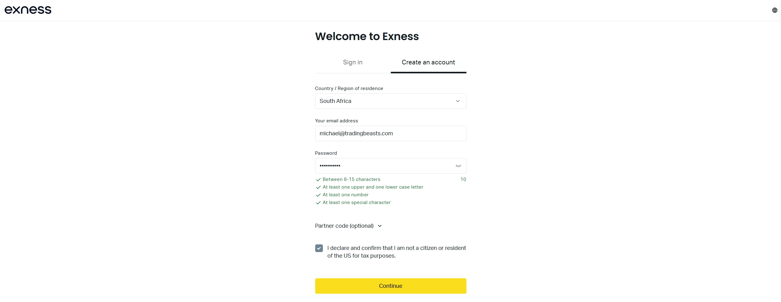 Exness Account Opening ️ Step-by-Step Guide
