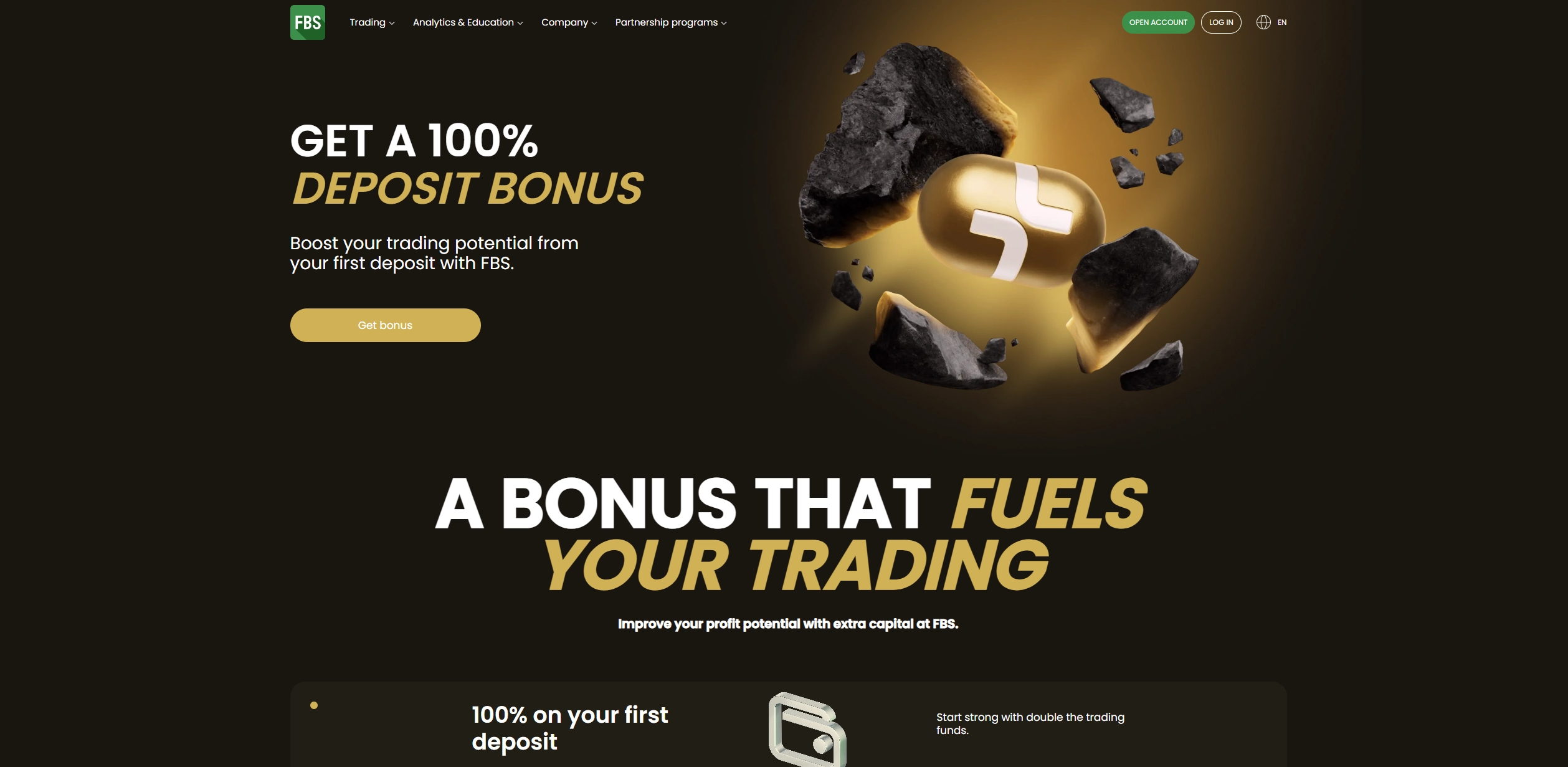 Best Forex Brokers With 100 % Deposit Bonus