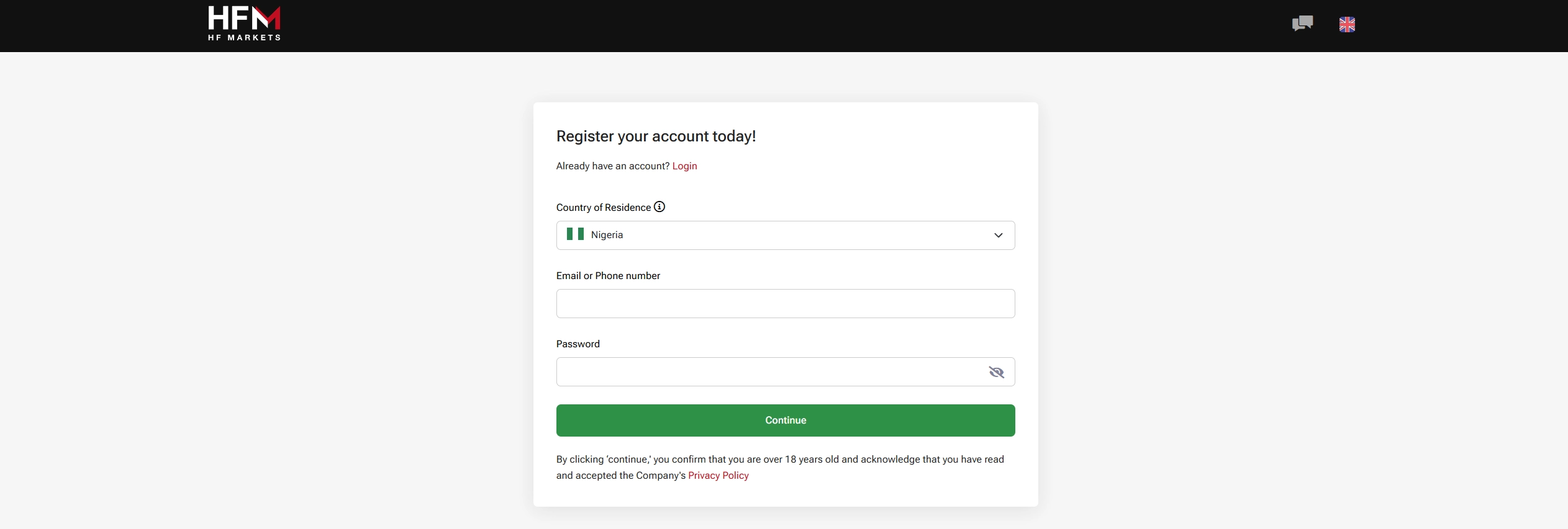 HFM Account Opening ️ Step-by-Step Guide