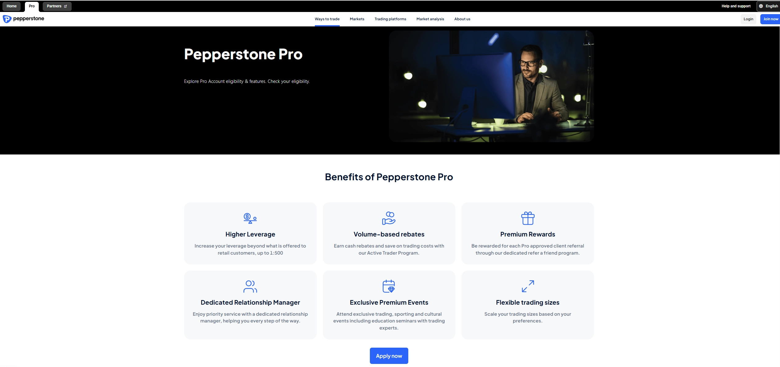 Pepperstone Pro Account- Leverage, Requirements & Terms