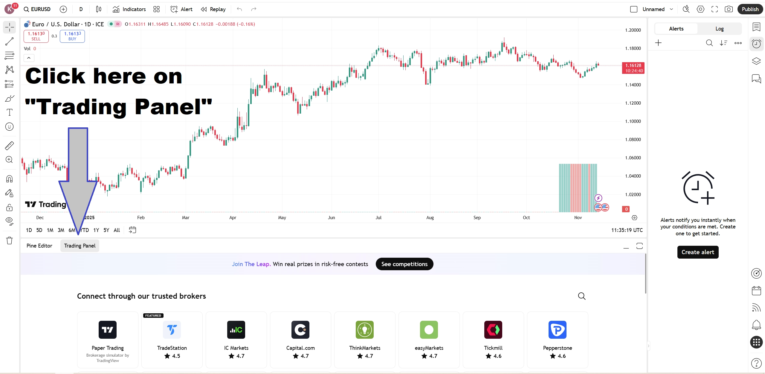 Cómo cambiar de broker en Tradingview - Guía paso a paso