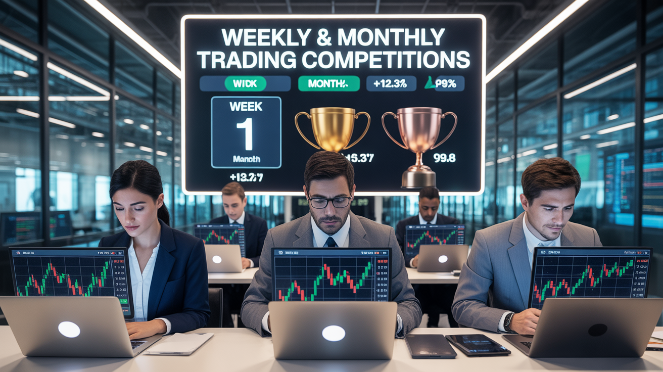 Weekly & Monthly Trading Competitions ️ Free Entry